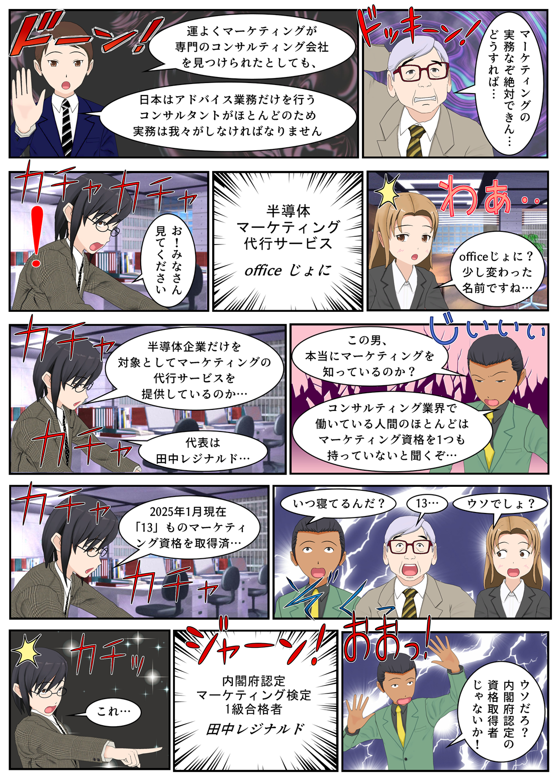 漫画でわかる～半導体マーケティング代行サービス officeじょに について – 半導体マーケティング代行サービス officeじょに